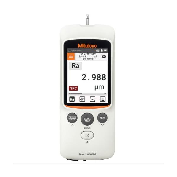 ■ 小型表面粗さ測定機 標準 0.75mN SJ-220 178-741-11の特長●タッチパネルで直観的な操作性のハンディ粗さ測定機です●オプション品の接続でスマホ・PCとの双方向Bluetooth通信が可能です●対応規格…JIS B 0...