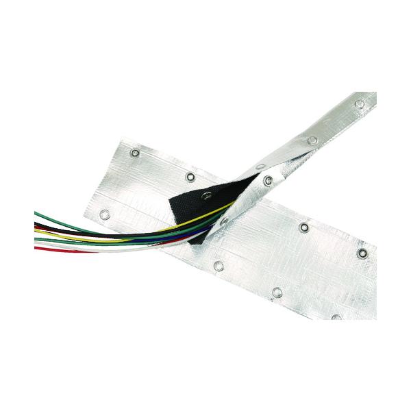 ■遮熱断熱配線保護チューブ ホックタイプ 70Φ1m OSAM701の特長●外気の熱からケーブルを保護するためのチューブです●配線束、ケーブルなどの収束、保護用のチューブです●工具不要で簡単に取り付けができるホックタイプです●分岐配線が簡単...