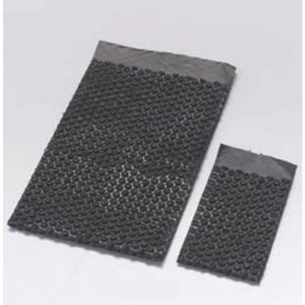 ■導電プチ ブラック 100×150の特長●導電性、遮光性に優れたエアーパッキンです。●袋状のベロ付なので内容物の取出しも簡単に行えます。●静電対策プチよりも電気抵抗が低いため、導電性に優れています。●JIS K6911準拠。表面抵抗値：1...