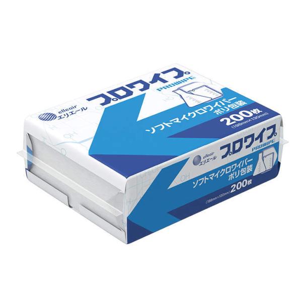 ■プロワイプ ソフトマイクロワイパー ポリ包装 723589の特長●繊維くずの発生が少なく、拭取り面にケバや紙粉を残しません。●シート間のミシン目をなくすことでリントを減らし、滑らかでやわらかな紙質となっています。ガラス器具等に密着でき吸収...