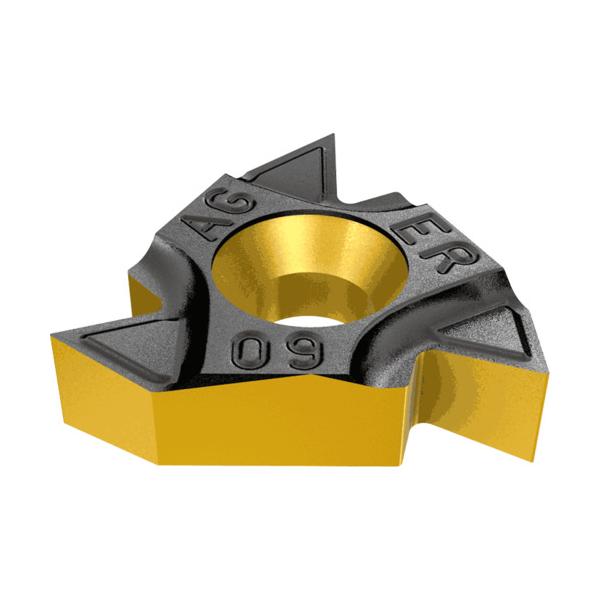 ■60°ねじ切りチップ ER/L-60° IC908 27ER Q 60 の特長●一般産業用60°ねじ切りチップです●ねじ切り加工用メーカー名： イスカル ( ISCAR )