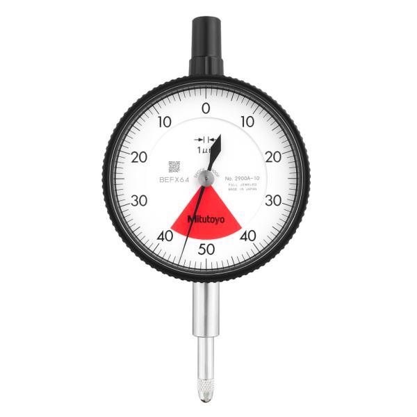 ■１回転未満ダイヤルゲージ 2900A-10の特長●耐久性・耐衝撃性に優れたダイヤルゲージ●多回転による読み誤り防止に●工場での加工、生産ライン、部品の組み立て、計測等に●外側クランプ、リフティング用レバー(オプション)は左右どちらにも取り...