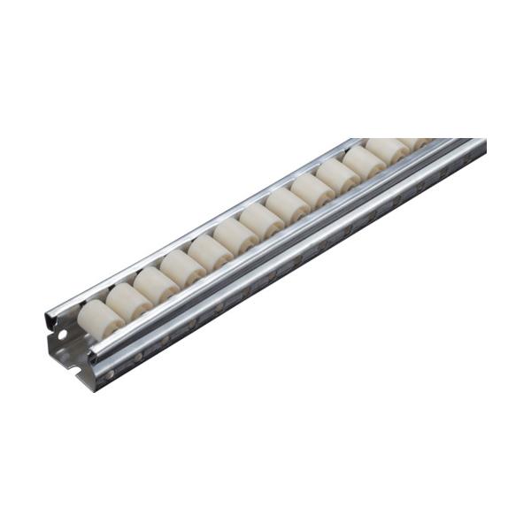 ■流動棚用ホイールコンベヤ 樹脂製Φ18 P20XL1500 V-1820UP-20-1500の特長●樹脂製のホイールを使用しています●小径（18mm）小ピッチ（20mm）のため小サイズのワーク搬送が可能です●小さい部品やコンテナなどに●ホ...