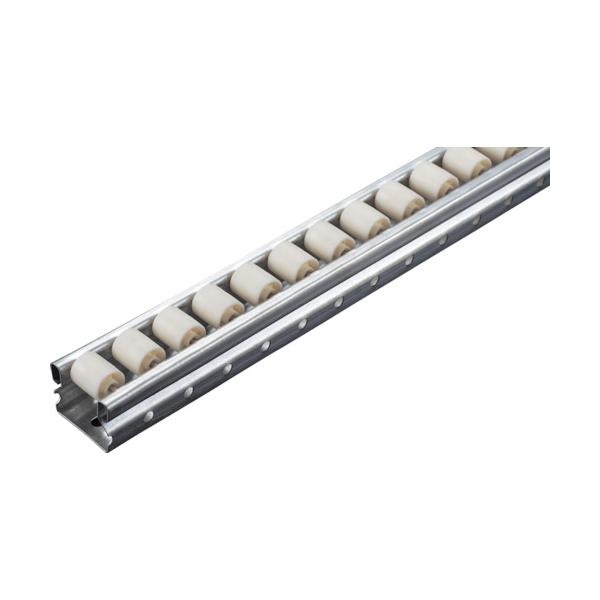 ■流動棚用ホイールコンベヤ 樹脂製Φ18 P25XL1000 V-1820UP-25-1000の特長●樹脂製のホイールを使用しています●小径（18mm）小ピッチ（20mm）のため小サイズのワーク搬送が可能です●小さい部品やコンテナなどに●ホ...