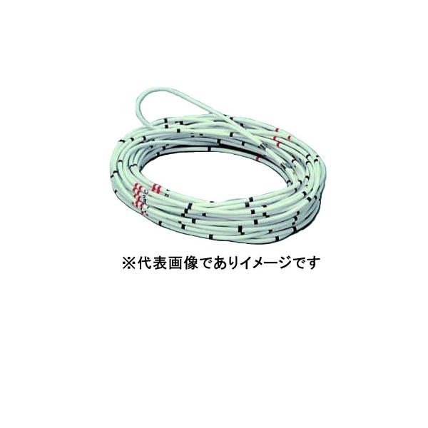 ■ガラス繊維ロープ(サンロープ) φ5mm 50m巻 SR5-501の特長●井戸、河川、海、工事現場等での深さ測定に最適●長さ：50m巻●太さ(mm)：φ5●目盛(cm)：10