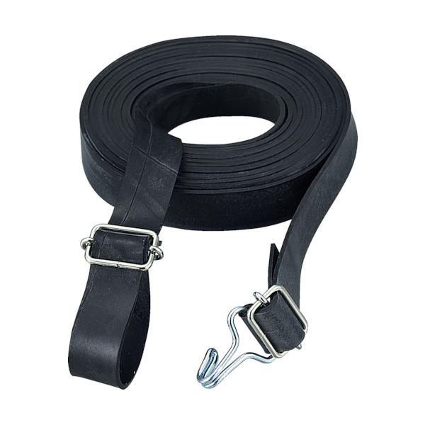 ■ゴムロープ金具付 Wフックバックル付 幅20mm×長さ2.5m (10本入) GR-2025KWの特長●両端にバックルが付いていますので、簡単に取り付けができます●工具を使わずに長さの調節ができます●幅(mm)：20●長さ(m)：2.5●...