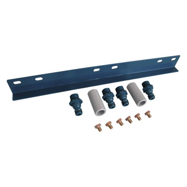 ■オルガノ PFフィルター用 取付金具 2連式の特長●仕様 2連式Gシリーズに固定●備考●*原水圧力0.34MPa(3.5kgf/cm)以下でご使用ください。