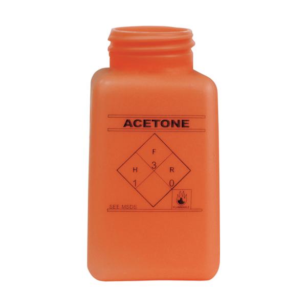 ■ボトルのみ DURASTATIC オレンジ色 静電気拡散性 HDPE 180cc ACETONE印字有 35492の特長●高密度ポリエチレン(HDPE)のボトルは静電気拡散性で、静電気に敏感なプリント回路を保護します●移行性添加物は含まれ...