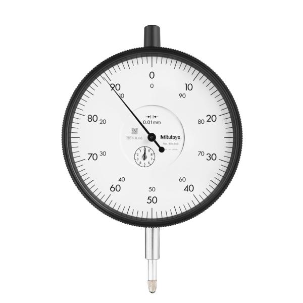 ■大形ダイヤルゲージ 4046ABの特長●目盛面積を大きくし、読み取りやすくしたダイヤルゲージです●ステム・スピンドルはステンレス焼入れ鋼で高い強度を持ち、堅牢●超硬合金製測定子を使用●工場での加工、生産ライン、部品の組み立て、計測等に●連...