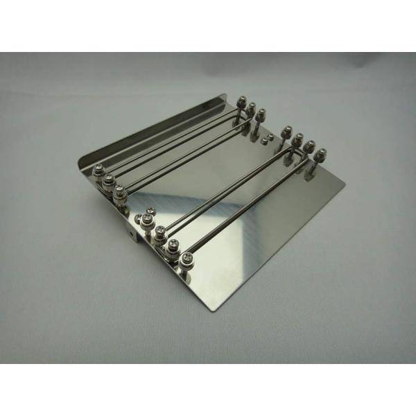 ■日伸理化 NA-404-K-4 ロータリーミキサー用取付台の特長規格 チューブ取付台フレックスタイプ※チューブ取付台は撹拌台NA-404-W-1と組合わせてお選び下さい。メーカー：日伸理化(NISSIN)