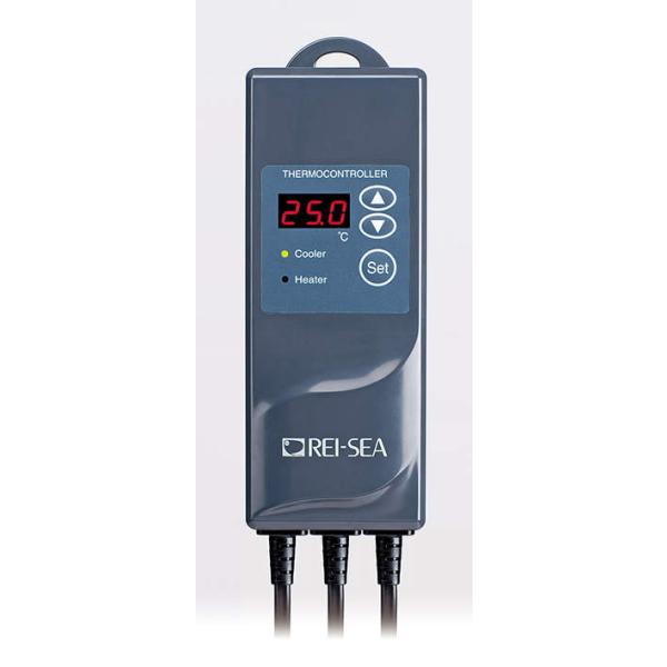 ■投げ込み式クーラー用 サーモコントローラー　TC-101の特長●使用温度調節範囲：0〜50℃●使用周囲温度範囲：−10〜40℃(氷結しないこと)●使用周囲湿度範囲：35〜85%rh(結露しないこと)●水温表示精度：±1.0℃●外寸法・重量...