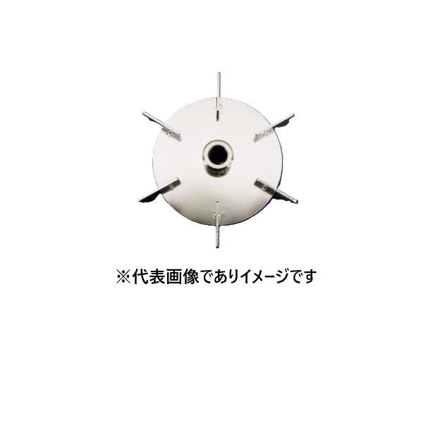 ■スリーワンモーター用撹拌羽根 ディスクタービン 翼径120mmの特長●ステンレスSUS316製●ボス部の止めネジで撹拌シャフトのどの位置にでも固定できます。多段での使用も可能です●規格 ：ディスクタービン●翼径(mm)： 120