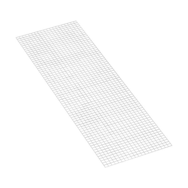 ■スチールラック M5用樹脂製側網576X1810(外寸) 黒 MMJG-66  BKの特長●ボルトレス棚TM3・M3・M5型用側網です●奥行(mm)：571●高さ(mm)：1800●メッシュ(mm)：25.5×25.5●色：ブラック●外形...