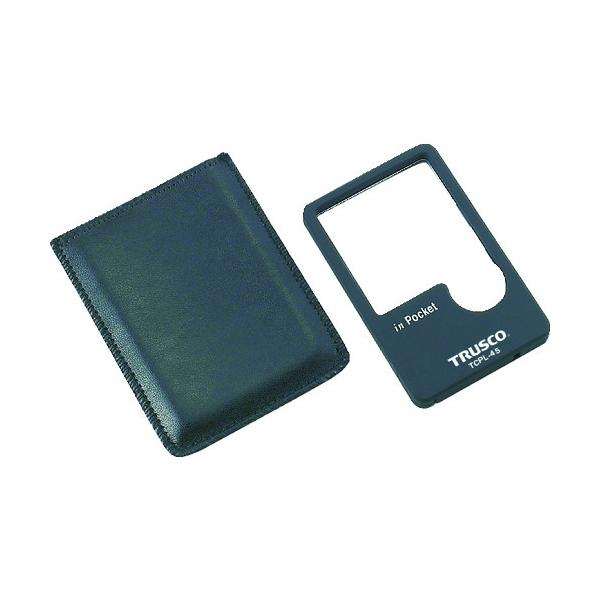 ■LED付カードルーペ TCPL-45の特長●カード型でコンパクトですのでポケットへの収納に便利です●45mm×45mmの2倍レンズとΦ20の5倍レンズが一つになっています●ＬＥＤ付ですので手元が暗くても使えます●一般検査用●倍率(倍)：2...