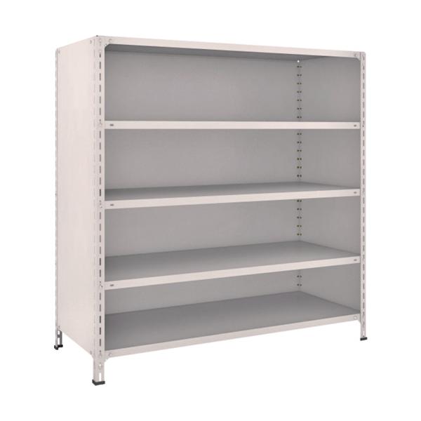 ■スチールラック 軽量棚背板・側板付 W1500XD600X1500 5段 ネオグレー 55W-25  NGの特長●塗装は環境に配慮した粉体塗装です●背板・側板付棚は物品の転落や混同を防止するのに役立ちます●間口890mmで高さ1204・1...