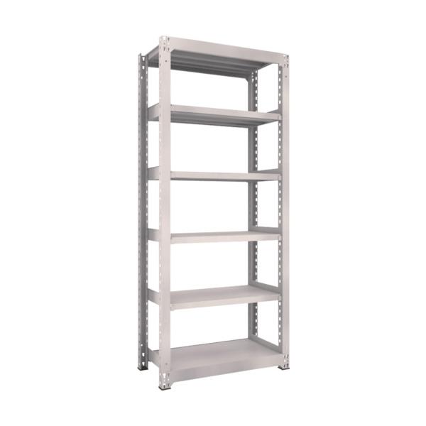 ■スチールラック M5-7356  NGの特長●ボルトを1本も使用していないボルトレス構造で、分解・組み立て作業が簡単で、作業時間を大幅に短縮できます●棚の段変更が、25mmピッチで、自由に調整、変更ができます●高さ、奥行が同じであれば、増...