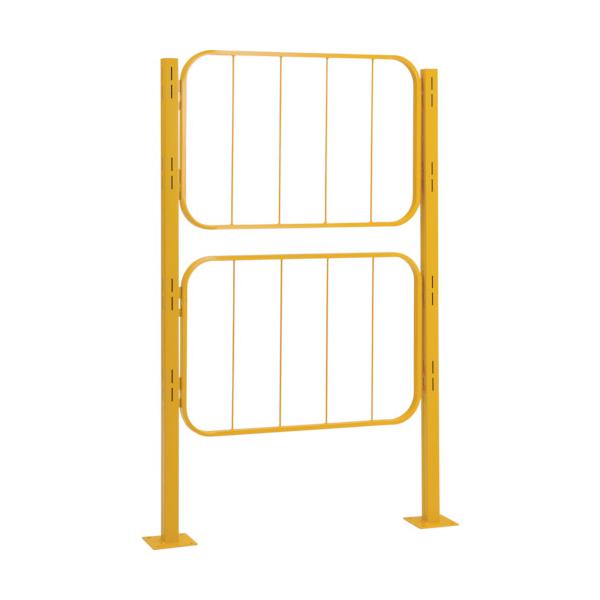 ■セーフティーガード単体 間口944mmX高サ1655mm SFG-509の特長●工場内の安全確保・環境美化に活躍します●単体・増結を組み合わせて、長さや、L型・十字型など自由にレイアウトできます●ポール1本に付、アンカーボルトが4個付いて...