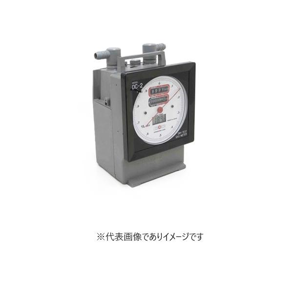 ■腐蝕性ガス測定用ガスメーター(マノメーター無し)DC-2C-Zの特長●回転自在ユニオン,デジタル温度計付●リセット機能付タイプは測定前の積算値を記録しなくても,リセットカウンタ部分を読取るだけで測定値が一目でわかります●ガス種：腐蝕性ガス...