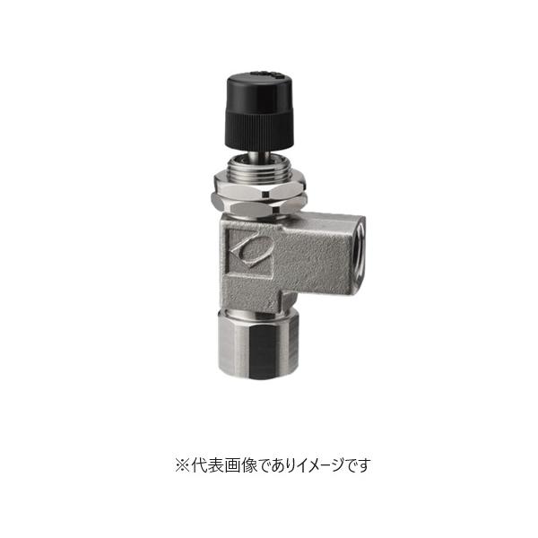 ■グリスレスニードルバルブ 2420シリーズの特長●全てのパーツを禁油仕様で構成。●回転式ニードルでも多回転で制御特性が良い。●ニードル/オリフィスの面当たりでシャットする構造で安定した操作性・再現性を有しています●ニードル番号：N1●材質...