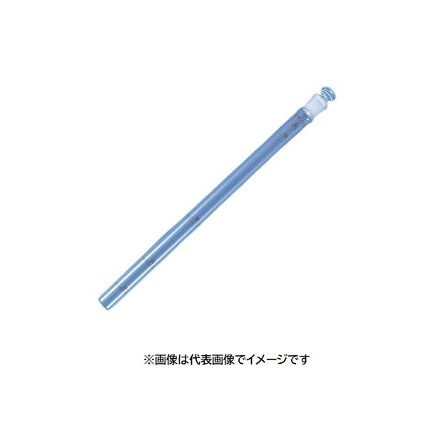 ■濁度測定用比色管 の特長●容量(ml):100●栓(TS):19/22●目盛:10、25、50、100ml回線●目盛カラー:シルバーステン●目盛高さ(mm):300●全長(mm):370※全長は栓を除く。