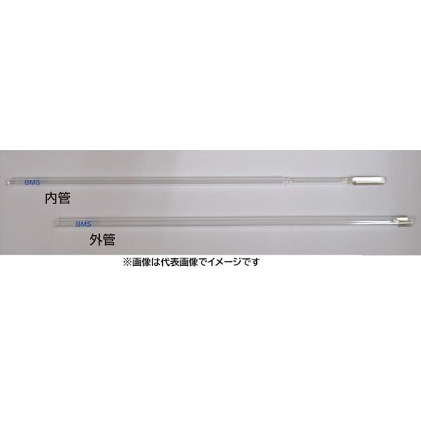 ■水溶液用対称形ミクロサンプルチューブ BMS-005Bの特長●外管長（mm）:180●外径（mm）:4.965+0.005-0.010●磁化率調整部（mm）:8●内管長（mm）:190●内管外径（mm）:4.1●内管磁化調整部（mm）:4...