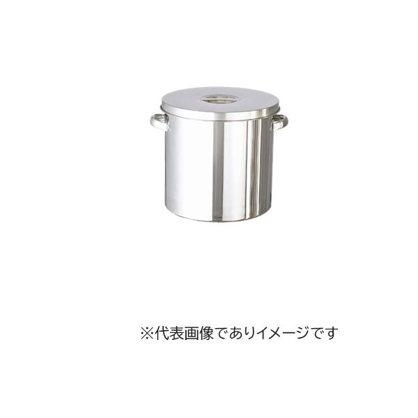 ■ステンレス丸型容器(蓋付) SUS304 ST-33の特長●薬品や粉等、さまざまな貯蔵に最適です。●ストック蓋付。●容量(L):25●内径×内高×板厚(mm):φ330×330×0.8●材質:SUS304●表面処理:内外面バフ研磨