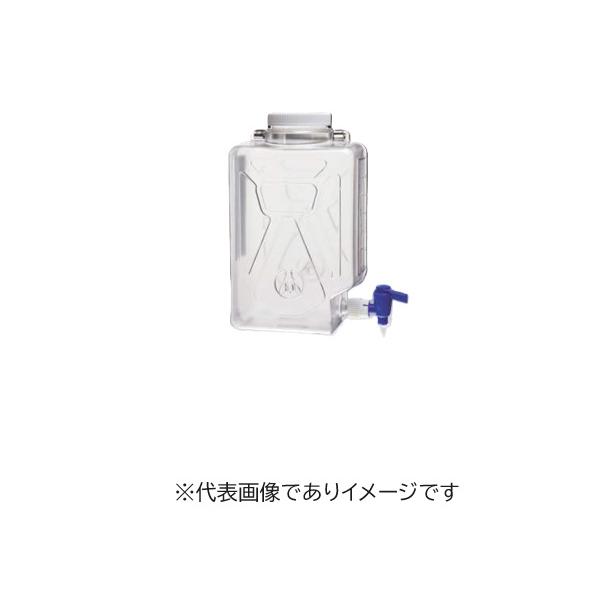 ■活栓付角型瓶 カーボーイ 2322-0020の特長●省スペースの角型タイプ。目盛付。●透明で優れた耐衝撃性。●低温室での使用にも最適。●広く扱いやすい86mm口径。●ステンレス製ハンドル付。●活栓キャップ付。●内径6〜8mmのチューブが適...