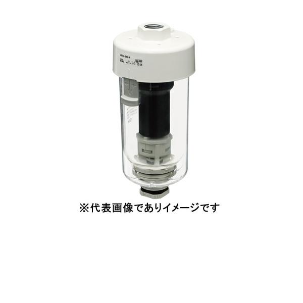 ■オートドレンバルブ AD402-03D-2-Aの特長●配管方向：縦(製品上部)●オートドレン弁タイプ：N.O.(ノーマルオープン)、無加圧時ドレン排出あり●使用流体：空気●周辺温度及び使用液体温度：-5〜60℃(凍結なきこと)●最高使用圧...
