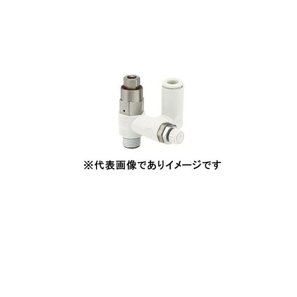 ■パイロットチェック弁付スピードコントローラ ASP630F-04-10Sの特長●パイロットチェック弁とスピードコントローラーを一体化しました●チューブの取付方向が360°自由自在です●シリンダの一時的な中間停止、速度制御が可能です●適合チ...