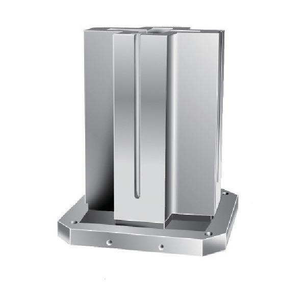 ■MC用4面十字型ブロック(T溝タイプ16) BCT56015Bの特長●T溝(16)を利用して、メカロック等の取付けができます●横型マシニングセンター用専用治具ベース●ベース(mm)：500×500●高さ(mm)：600●四面巾150mm●...