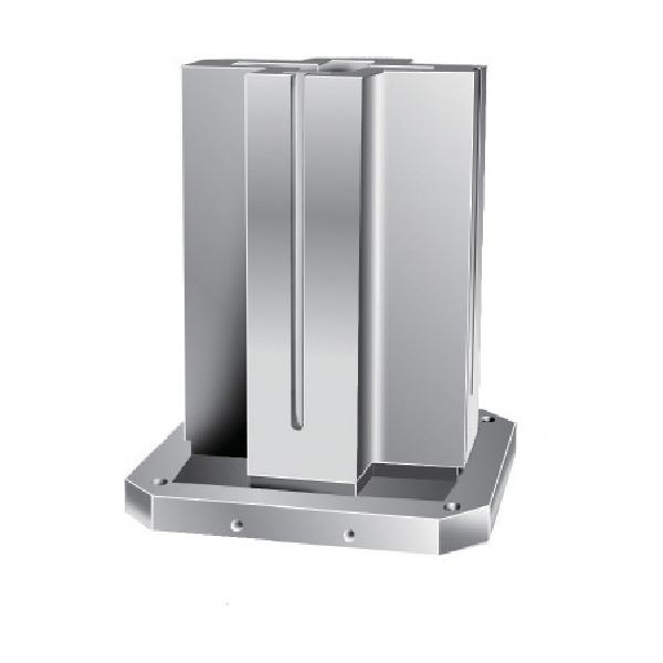 ■MC用4面十字型ブロック(T溝タイプ18) BCT67025Cの特長●T溝(18)を利用して、メカロック等の取付けができます●横型マシニングセンター用専用治具ベース●ベース(mm)：630×630●高さ(mm)：700●四面巾250mm●...