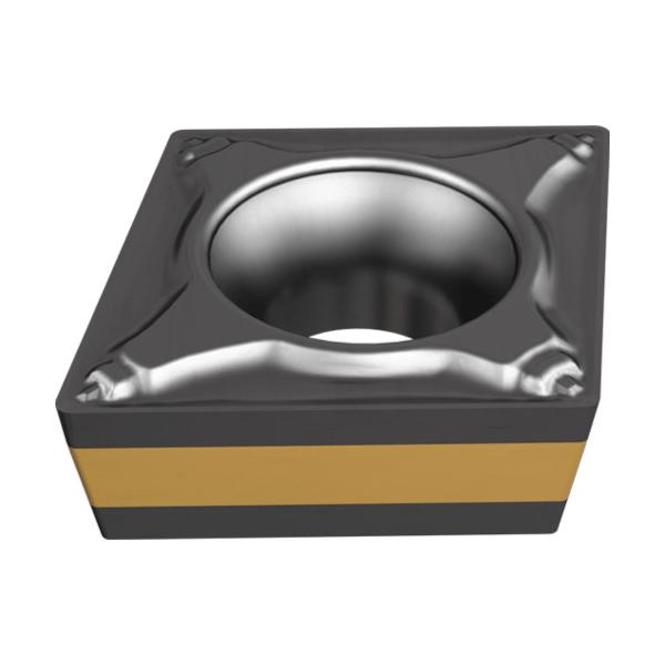 ■ISO旋削 チップ CCMT-F3P IC8250 CCMT 060202-F3P IC8250の特長●鋼の中仕上〜仕上加工対応します●旋削加工用●チップ形状：80°菱形●切刃長L(mm)：6.30●厚さS(mm)：2.38●コーナ半径R...