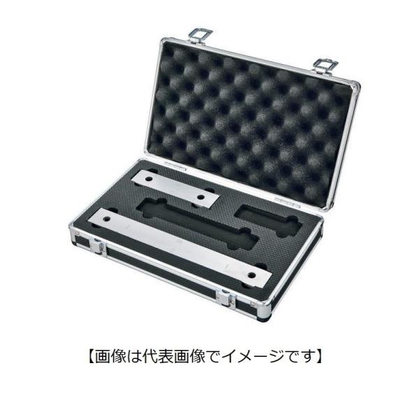 ■ノギス検査セット 151399 CC-S-300の特長●デジタルノギス・アナログノギスの精度検査用として●専用ケース付●ブロックゲージは2級相当品●検査成績書付●断面寸法：35(0〜-0.3)×9(-0.05〜-0.2)mm●熱膨張係数：...