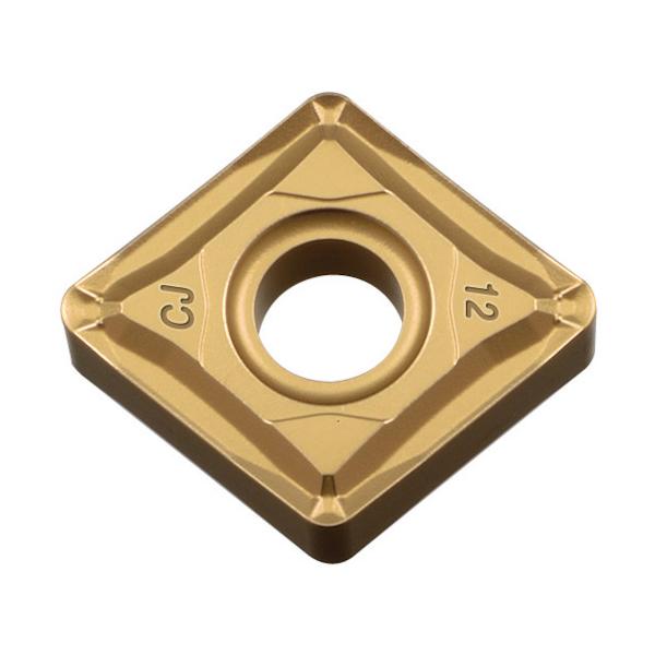 ■旋削加工用チップ CVDコーティング CA530 CNMG120412CJCA530の特長●安定性の高い特殊強靭母材と耐摩耗性に優れた強靭コーティングで、鋼の汎用〜強断続加工に対応可能です●旋削加工用●被削材：鋼●チップ形状：ひし形80°...