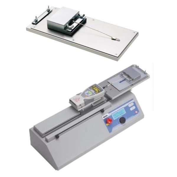 ■フォースゲージ 摩擦係数測定冶具 COF2-10Nの特長●紙の摩擦係数測定のための治具です。●付属ソフトウェアで静摩擦係数と平均動摩擦係数が簡単に算出可能。●JIS 規格に基づいた測定が可能。●種類…紙用/横型式●ウェイト重量…1000g...