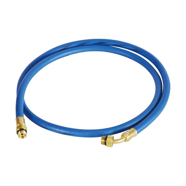 ■HFO-1234yf用 チャージングホース 2.2m 青 CP-H2200YFB-SLの特長●低圧用です●長さ(cm)：220●色：青●1234yf用 2.2mホース青単品●口金サイズ 両端ストレートとL型M12×1.5オス正ネジメーカー...