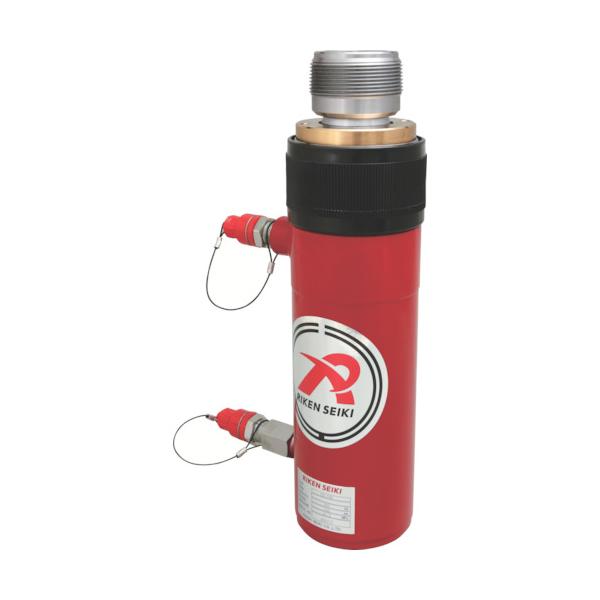 ■油圧機複動式油圧シリンダー D5-300VC の特長●ピストンメッキ付です●工事・加工作業用●揚力(kN)：500●ストローク(mm)：300●最低高(mm)：589●ヘッド径(mm)：92●受圧面積(cm2)：40.04●外径(mm)：...