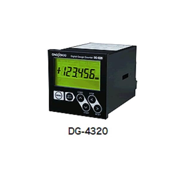 ■ディジタルゲージカウンタDG-4320の特長●リニアゲージセンサからの信号を入力し、寸法・変位を精密に計測・表示●生産、製造、工場等のライン作業に●表示範囲：0〜±199999(0.5μm分解能選択時、1桁目は0または5のみを表示)●適合...