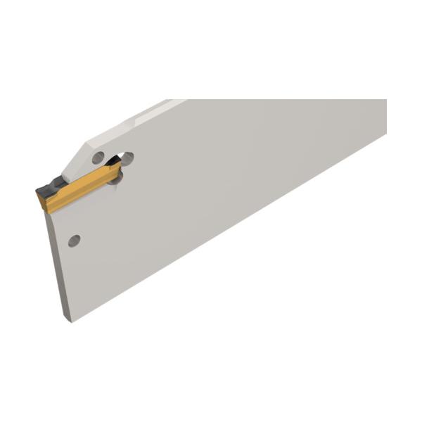 ■ドゥーグリップ 突っ切り・溝入れ加工用ブレード DGFH 26C-3 の特長●常に一定の力でクランプするため、安定加工が可能です●チップ2コーナー仕様で経済的です●突っ切り・溝入れ加工用●シャンク高さH(mm)：26●機能長さLF(mm)...