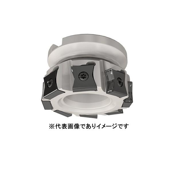 ■タングミル フェースミル F90LN-N15 F90LN D050-05-22-L-N15 の特長●90°リードの縦置きフェースミルです●フライス加工用●刃数CICT(枚)：5●切削径DC(mm)：50●切込角KAPR(°)：90●全長O...
