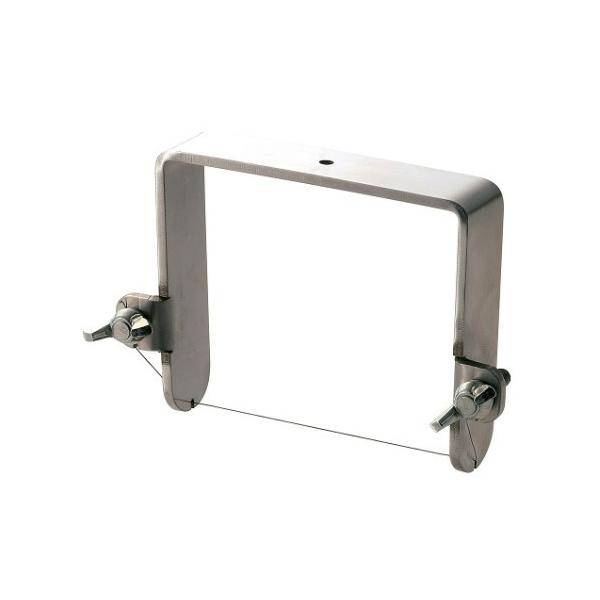 ■ワイヤーカッター FR WK 85の特長●食品用食感硬さ試験機(レオメーター)FRTSシリーズ用の専用治具です※治具のみの販売ページです●細いワイヤーでサンプルを切るため、垂直方向のみにかかる切断力を測定できます●サンプル例：チーズ、バタ...