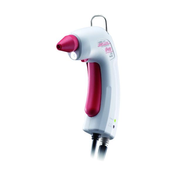 ■静電気除去イオンビームガン No.G-7R-L G-7R-Lの特長●電源(V)：DC24±5%、AC100〜240●消費電力(mA)：72●使用空気圧力(MPa)：0.1〜0.6●幅(mm)：102●奥行(mm)：36●高さ(mm)：15...