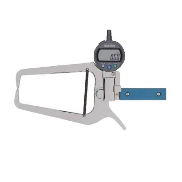 ■外側デジタルキャリパゲージ GMD-1Jの特長●デジタルゲージをフレームに組み込んだ外側厚さ測定器です●最小表示量(mm)：0.1●測定範囲(mm)：0〜90●指示誤差(mｍ)：±0.1●最大測定深さ(mm)：125●測定力(N)：5以下...