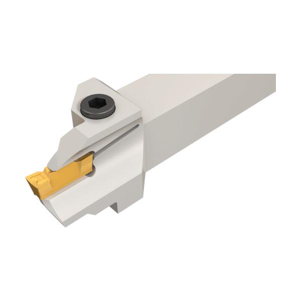 ■ヘリフェース 端面溝入れ加工用ホルダー HFHR/L-THFHR 20-30-6T17 の特長●端面溝入れ加工用ホルダーです●シャンク高さH(mm)：20●シャンク幅B(mm)：20●機能長さLF(mm)：140●勝手：右●適合チップ：H...