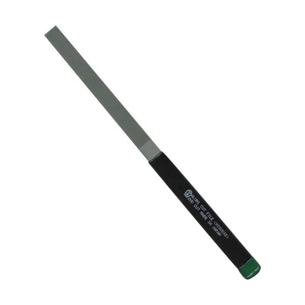 ■アルミカットヤスリ 5型 平 中目 HI00532の特長●ヤスリ目を単目の平行な目にすることで、切削力が高く、良好な仕上がり面が得られます●切削粉を簡単に除去でき、スピーディーな加工が可能です●アルミ、真鍮、銅、プラスチックなどの軟質材の...