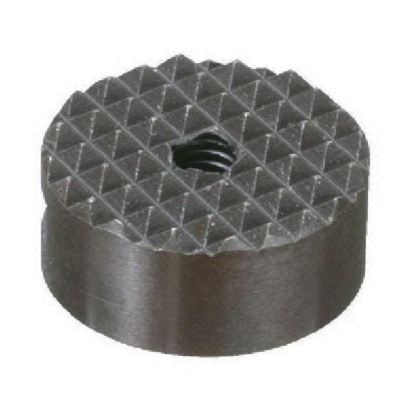 ■HS・グリッパー(ラウンドタイプ) HS-162の特長●表面から六角穴付ボルトで簡単に取り付けが可能です●高さ(mm)：12●外径(mm)：16●適合ねじ：H5●材質：SKH51 焼入焼戻 黒染め HRC62メーカー名： イマオコーポレー...