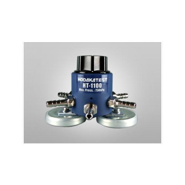 ■圧力切換器 HT-1100の特長　　●デジタルマノメーターと圧力切換器HT-1100を組み合わせて使用することにより、1台で最大5カ所までの圧力を計測することができます。　　●HT-1100の使用方法　　　1.下限ジョイントにデジタルマノ...