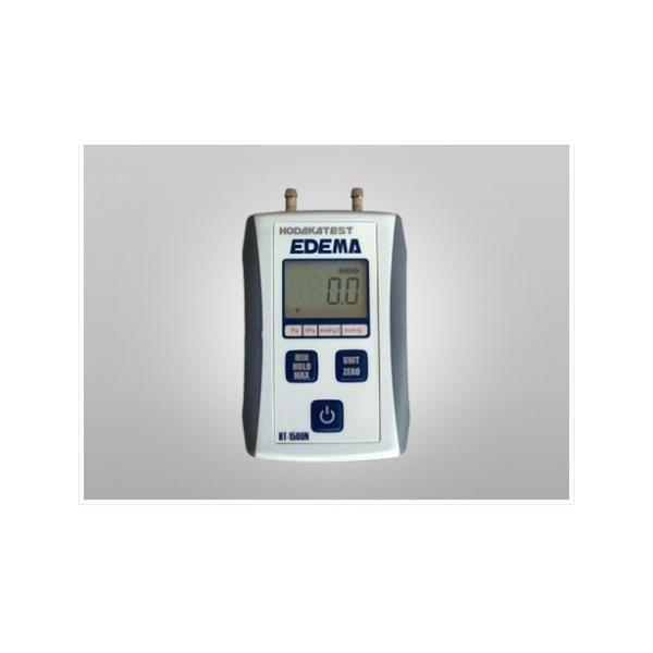 ■デジタルマノメータ HT-1500NHの特長　　●小型・軽量で手のひらサイズに収まるデジタルマノメーター　ゲージ圧計です。　　●正圧、負圧、差圧の計測が可能　　●最大値/最小値の表示も可能です。　　●値を止めて見る事ができるHOLD機能付...