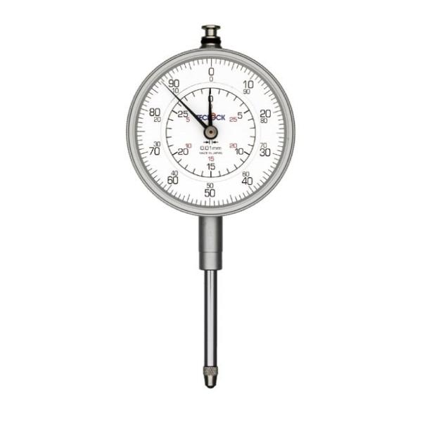 0.01mm目盛長ストロークダイヤルゲージ KM-132Dの特長■ストローク30mmの中二針標準タイプ■リフトレバーの装着が可能です。(部品コードZY-904はオプションとなります)リフトレバーを取り付けることにより、ダイヤルゲージスタンド...