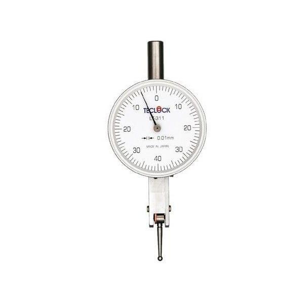 クラッチタイプてこ式ダイヤルゲージ LT-311の特長◆小形面径大タイプの切替レバー付ピクテスト LT-311◆切換レバーにより、測定方向を変更できます。◆主軸受けが、宝石軸受けです。◆測定子先端は摩耗の少ない超硬球です。◆測定子はφ2mm...